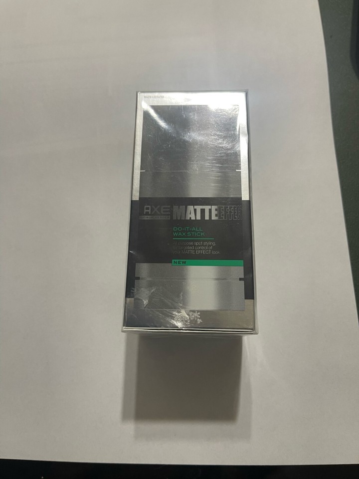 Axe Platinum Series Matte Effect Do It All Wax Stick Hair Discontinued ...