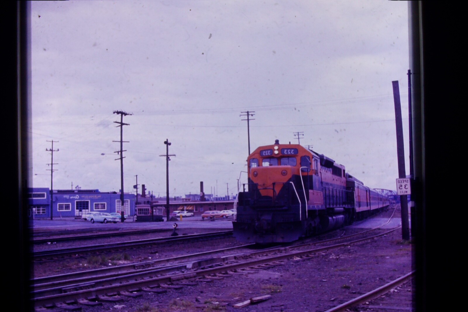 Kodachrome Original Slide Great Northern EMD SDP50 #323 (1967) - Item CC#3141 | eBay