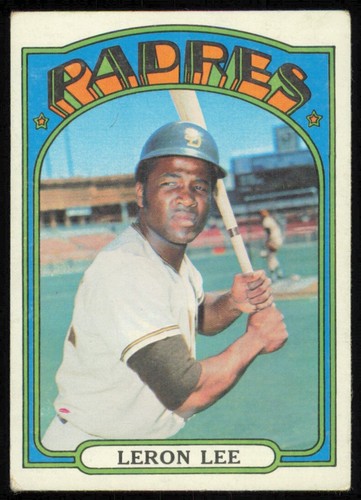 1972 TOPPS LERON LEE SAN DIEGO PADRES #238 VG/EX | eBay