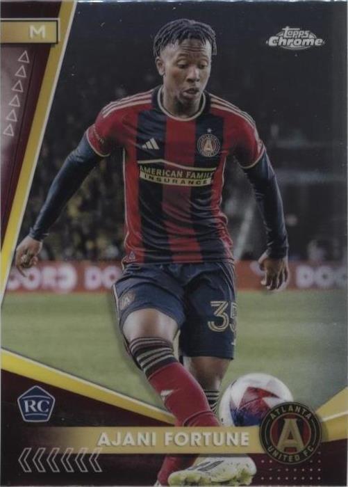 2024 Topps Chrome Mls - Ajani Fortune #181 (RC) for sale online | eBay