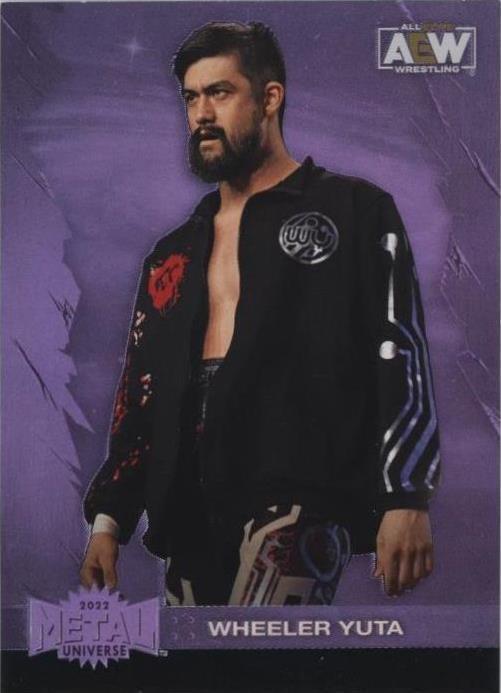 2022 Skybox Metal Universe AEW All Elite Wrestling - Wheeler Yuta #95 ...