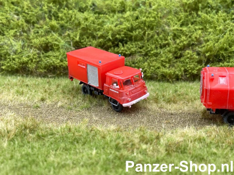 Robur LO 2002, Feuerwehr LF 8-Leichtschaum 1/1, Spur TT, 1:120 ...