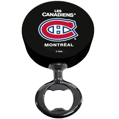 Montreal Canadiens Black Nickel Colored FULCRUM Series Hockey Puck ...
