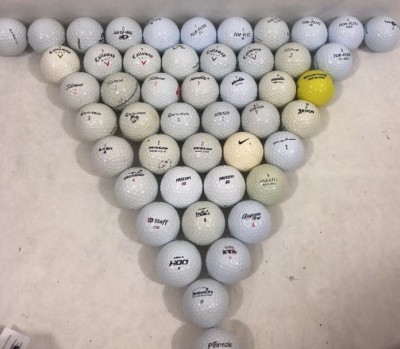 48 Mixed Golf Balls AAA Condition: Top Elite, Calloway, Titleist ...