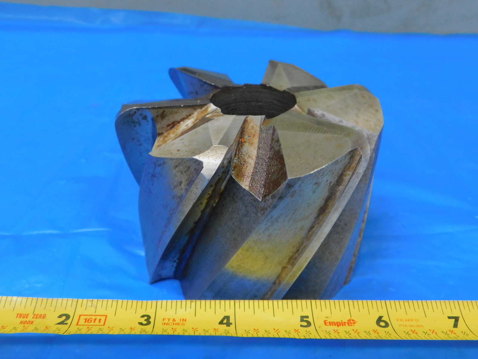 DIJET 4" O.D. SHELL HSS END MILL 1 1/2 PILOT 5/8 KEY 6 FL SMC4000-10901 ...