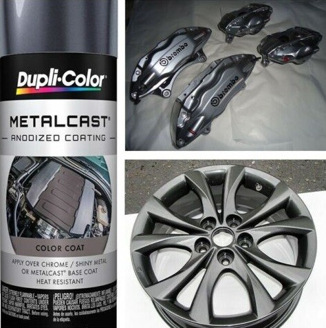 Duplicolor MC206 Smoke Paint Metal Cast Anodized Coating 11 Oz. High ...