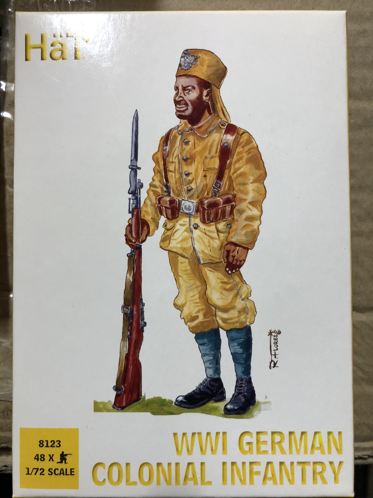 1/72 WW1 German Colonial Infantry Figures 8123 | eBay Australia