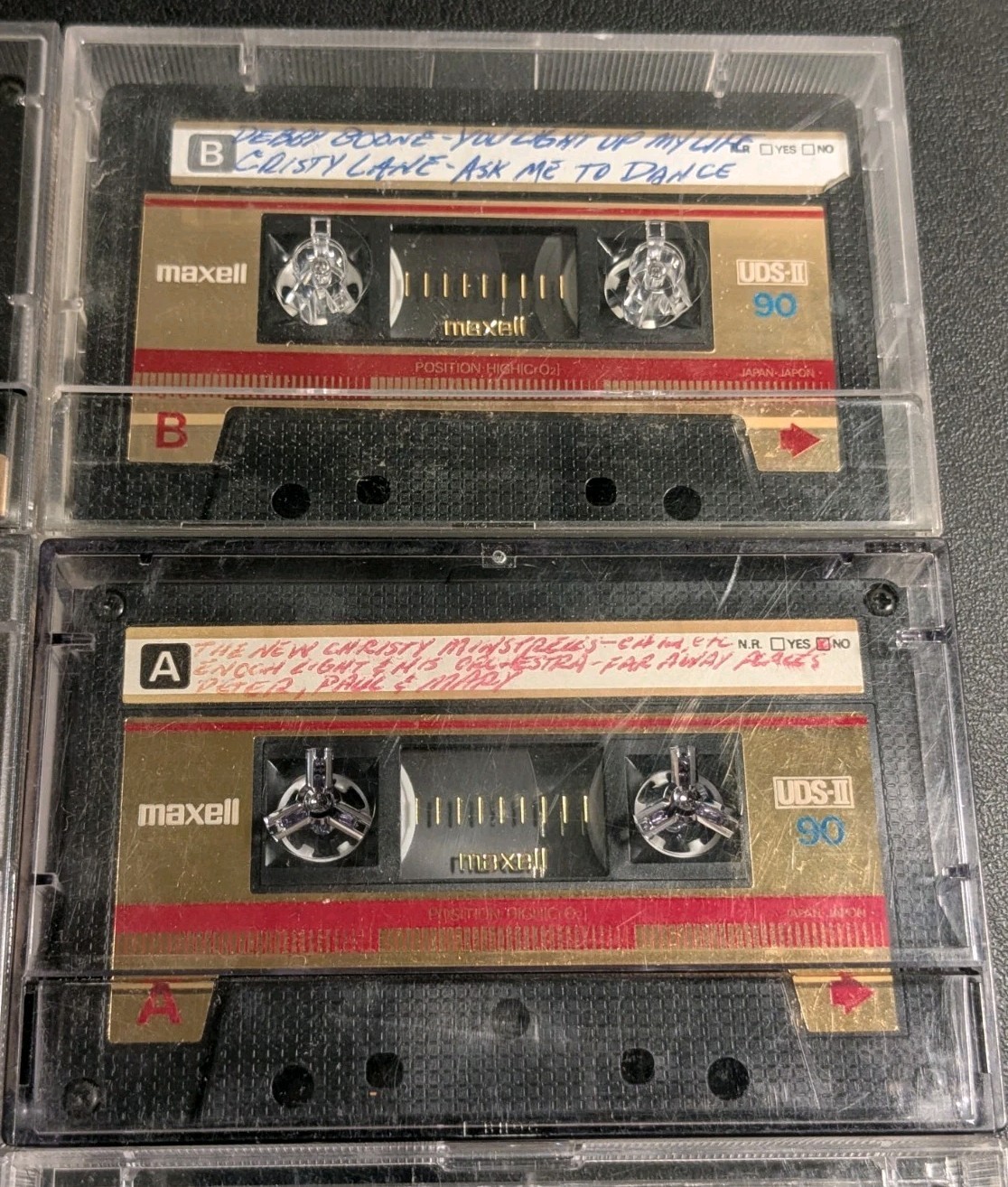 Type II Cassette Lot (8) XL II 100 / XL II-S 90 + Maxell / Memorex ...
