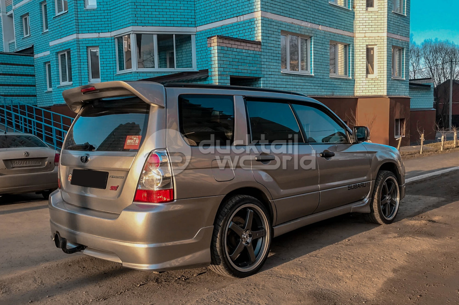 SYMS Spoiler for Subaru Forester SG 2002 - 2007 With Stop Light Rear ...