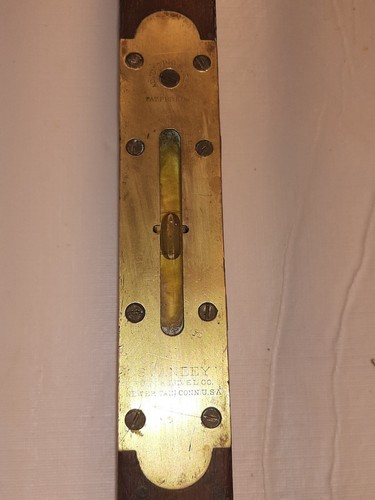 Stanley Rule & Level Co. 26" Carpenters Level Vintage Pat. FEB 1890 USA ...