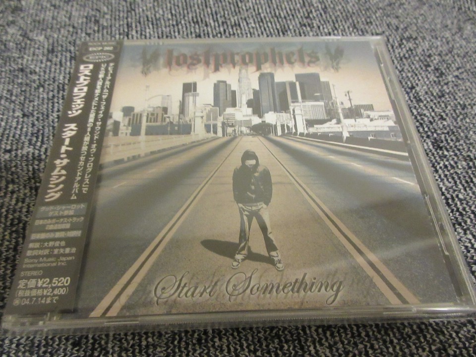 LOSTPROPHETS / start something /JAPAN LTD CD OBI | eBay