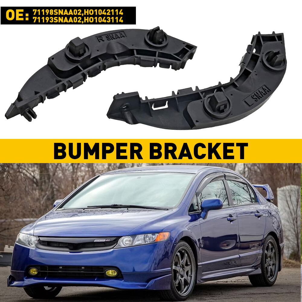 FRONT UPPER BUMPER BRACKET COVER DRIVER PASSENGER SIDE FOR 2006-2011 ...