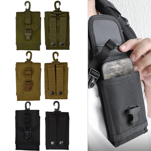 Tactical Military Universal Cell Phone Pack Bag Waist Belt Molle Pouch ...