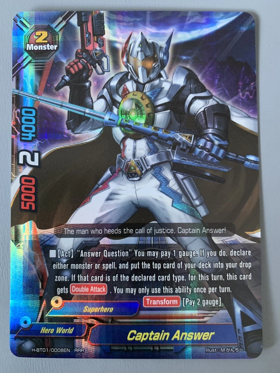 Future Card Buddyfight Hero World Card