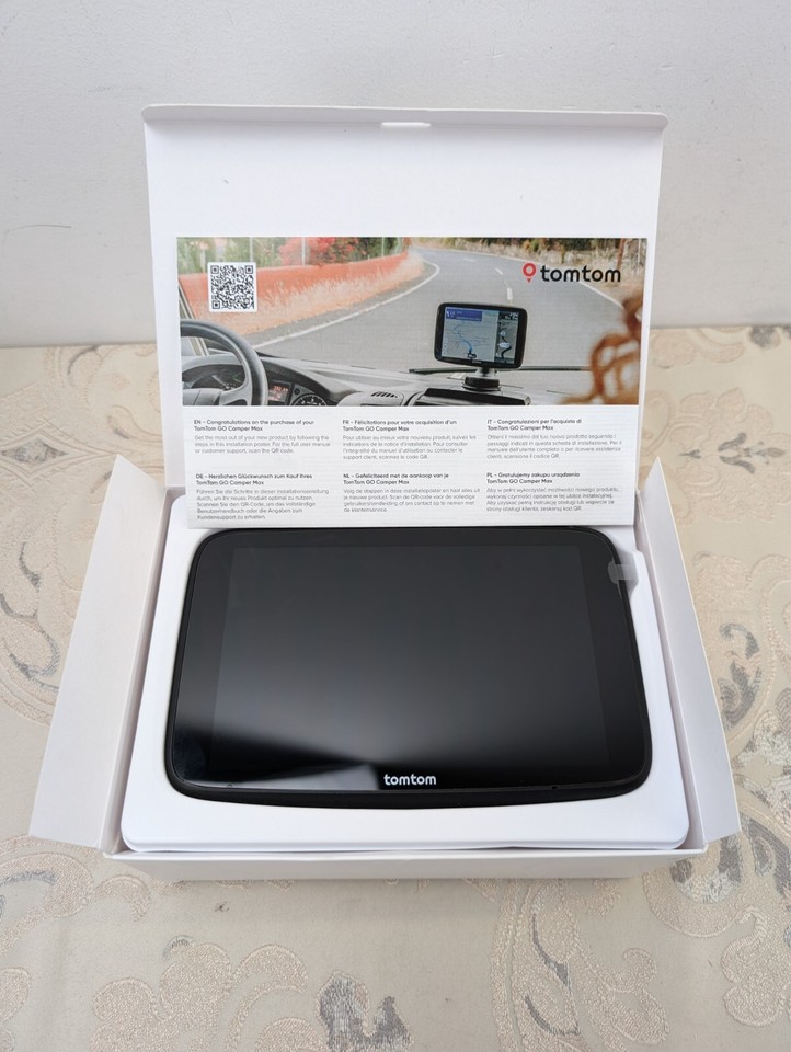 TomTom Campervan and Caravan Sat Nav GO Camper Max 2nd gen (PLEASE READ ...