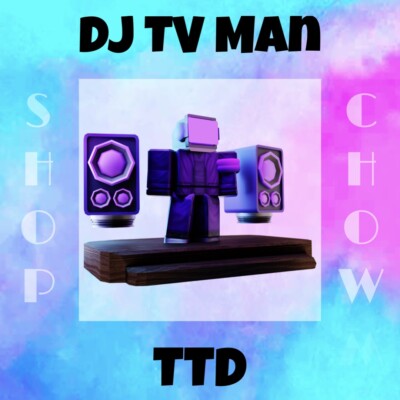 DJ TV Man ~ Toilet Tower Defense ~ TTD Units ~ Roblox SAME DAY DELIVERY ...