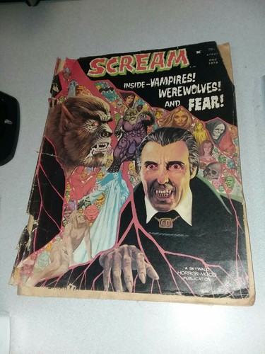 Scream #3 Skywald Horror movie Publication Magazine 1973 christopher ...
