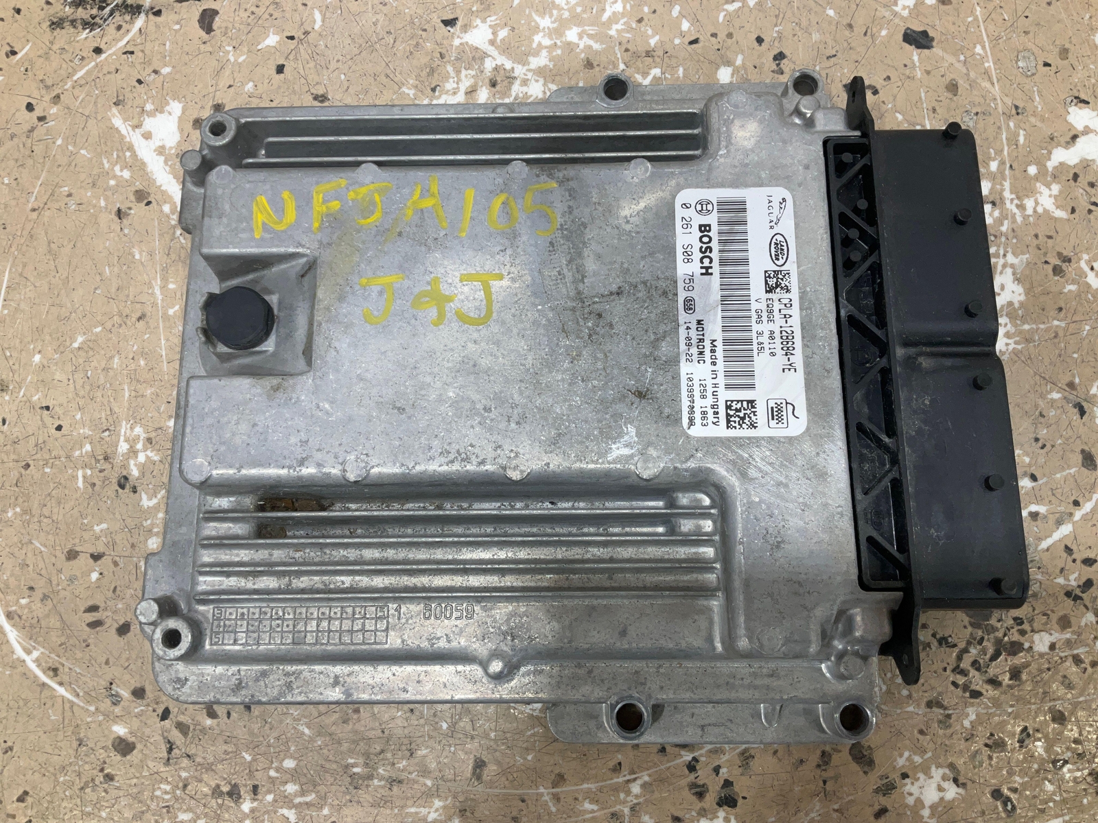 2013 Jaguar XJ 3.0l V6 Engine Computer Control Module ECU ECM OEM Cpla ...