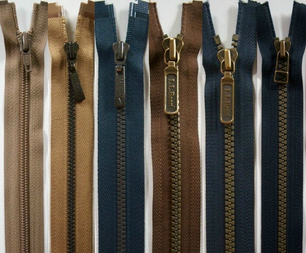 YKK or Dulon 22" Separating Coil or Vislon Zipper Made in USA | eBay