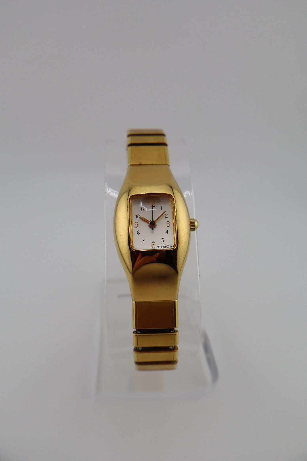 Vintage Timex Tank 1990's Gold-Tone Women's Watch w/ … - Gem