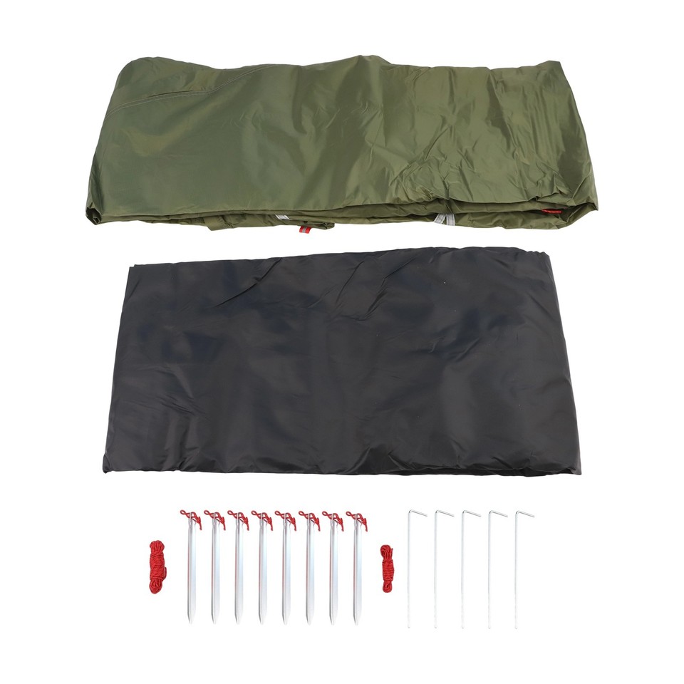 No Pole Waterproof Pyramid Camping Tent Ultralight Easy Setup for ...