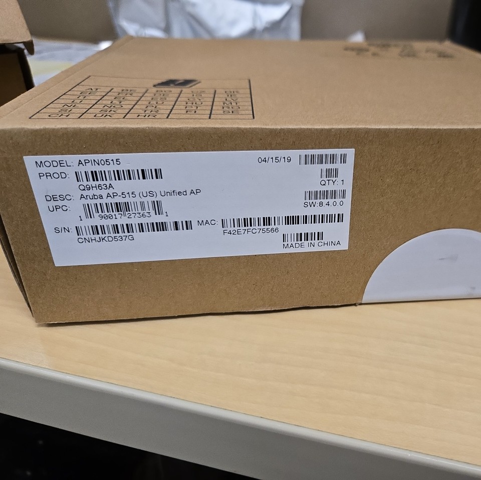 Aruba AP-515-US Unified AP Wireless Indoor Access Point Q9H63A APIN0515 ...