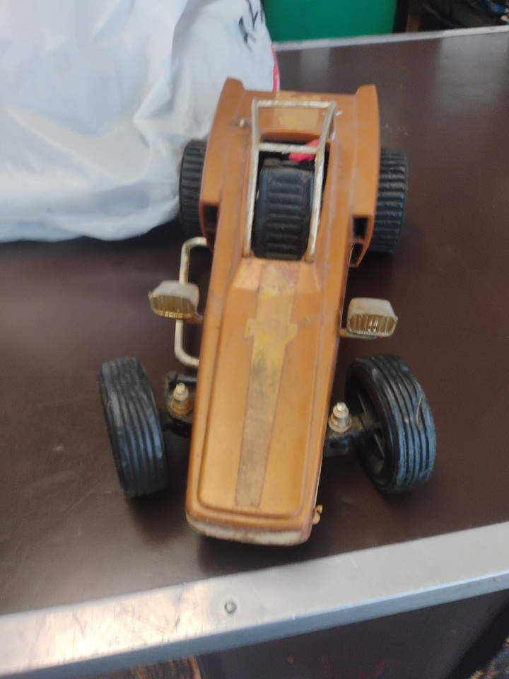 Cox Sandblaster .049 Engine Gas Powered Brown Baja Road Racer Dune ...