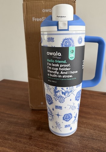 Owala Color Drop HEIRLOOM 40 oz FreeSip Tumbler New Ships Next Day ...