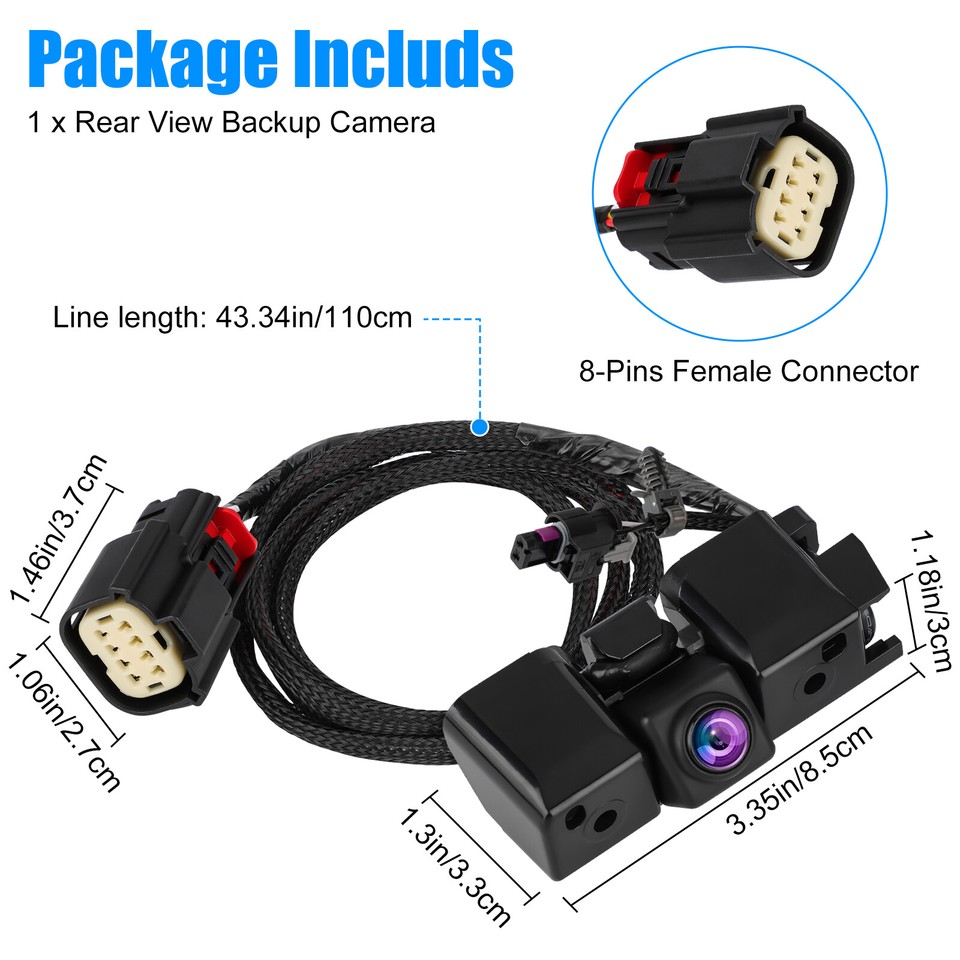 84062896 Rear View Parking Backup Camera For Chevy Silverado/GMC Sierra ...