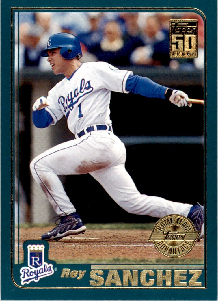 2001 TOPPS REY SANCHEZ . KANSAS CITY ROYALS #66 | eBay
