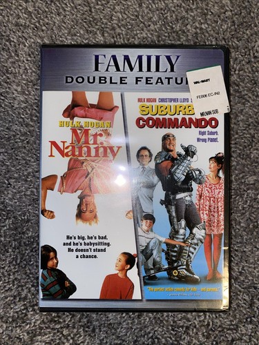 New - Mr. Nanny/Suburban Commando (DVD, 2006) Christopher Lloyd, Hulk ...