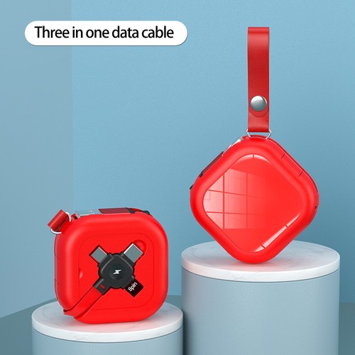 Charger Cable Anti-winding Data Transfer with Bracket Charging Cable ...