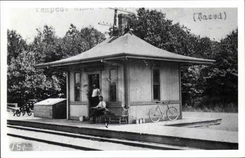 Wareham MA Train Station Depot Tempest Knob REISSUE/REPRINT 60s-70s ...