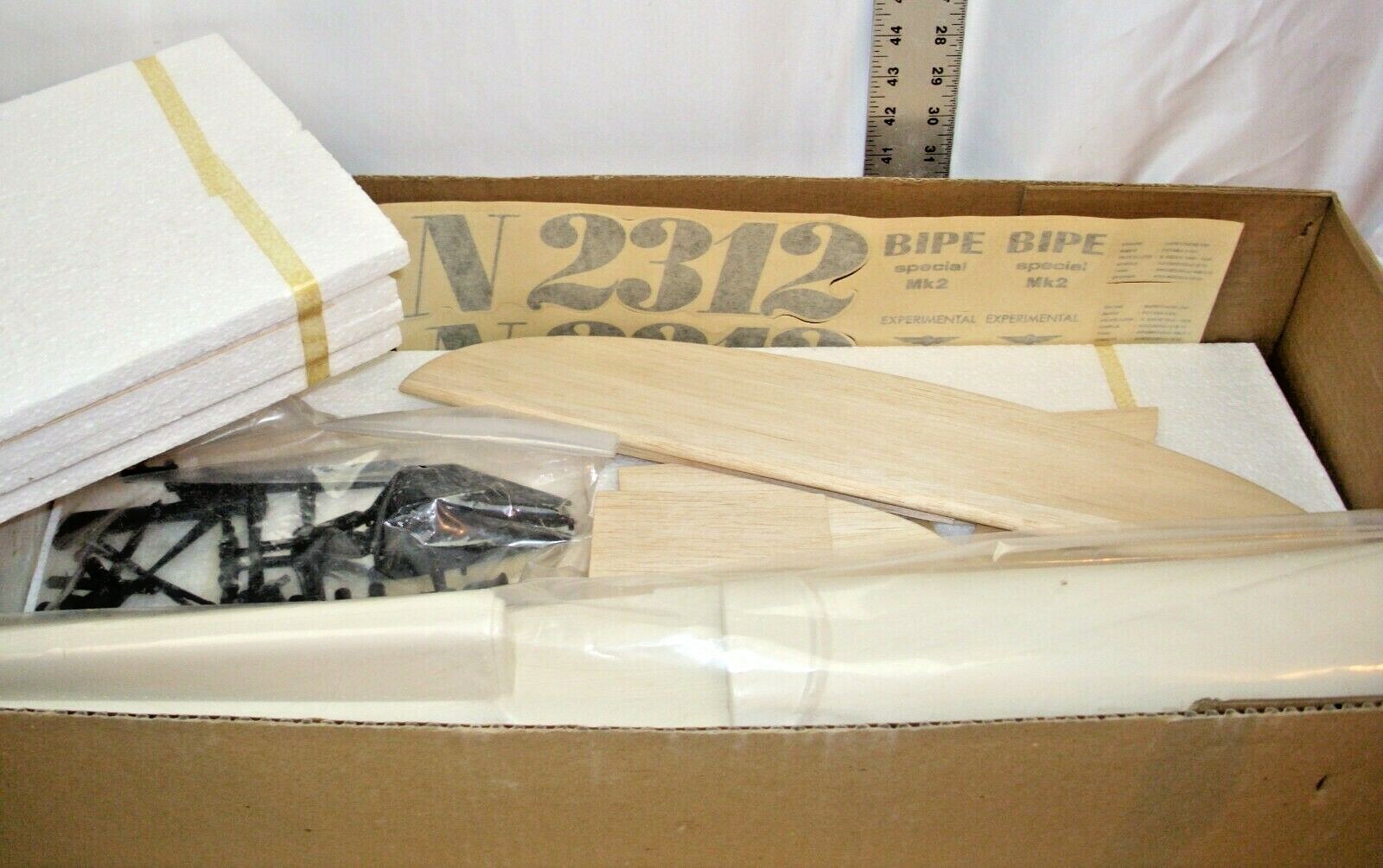 AVIOMODELLI BIPE SPECIAL MK.2 BI-PLANE GIANT RC GAS MODEL NEW IN BOX ...