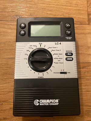 LC-4 Water Champ Sprinkler Controller Champion Parts Only | eBay