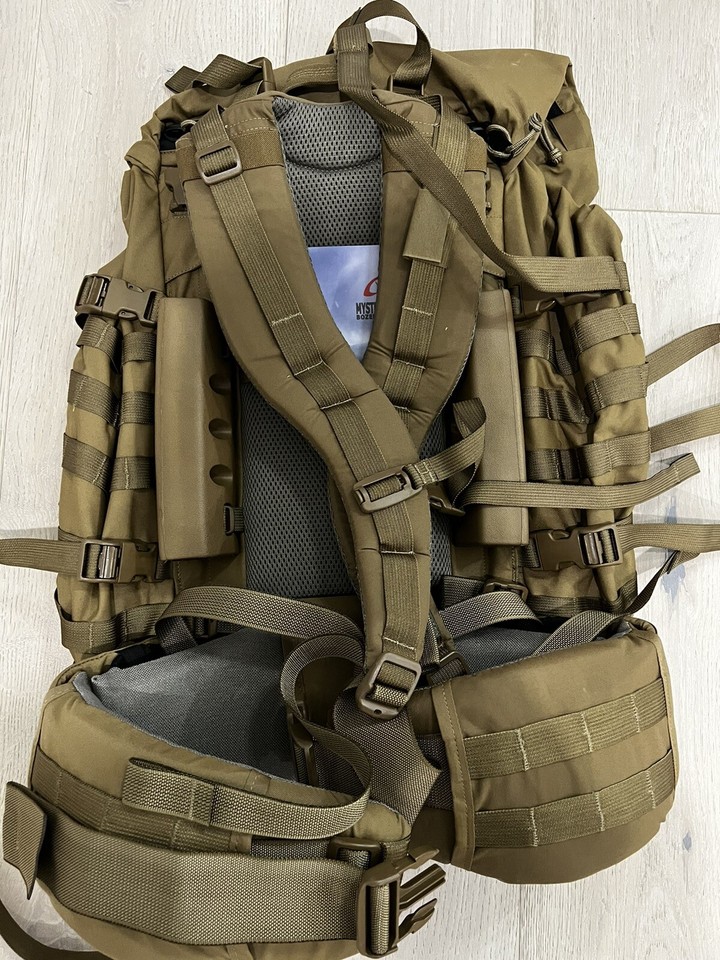Mystery Ranch Mountain Ruck Sack NICE Frame Coyote Backpack ALICE Pack ...