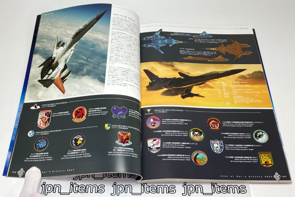 ACE COMBAT 7 Collector's Edition Bonus Book ACES at WAR A HISTORY 2019 ...