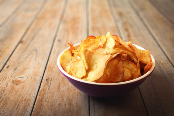 Organic Tapioca Cassava Manioc Spicy Chili & Salted Crispy Chips ...