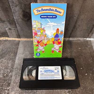 The Berenstain Bears - Bears Team Up Preschool VHS Children Kid 4 ...