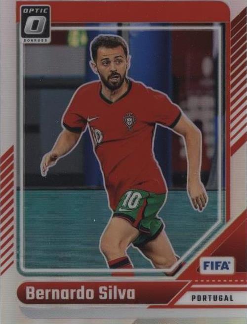 2024-25 Panini Donruss Fifa - Optic Bernardo Silva #123 Holo Prizm for ...