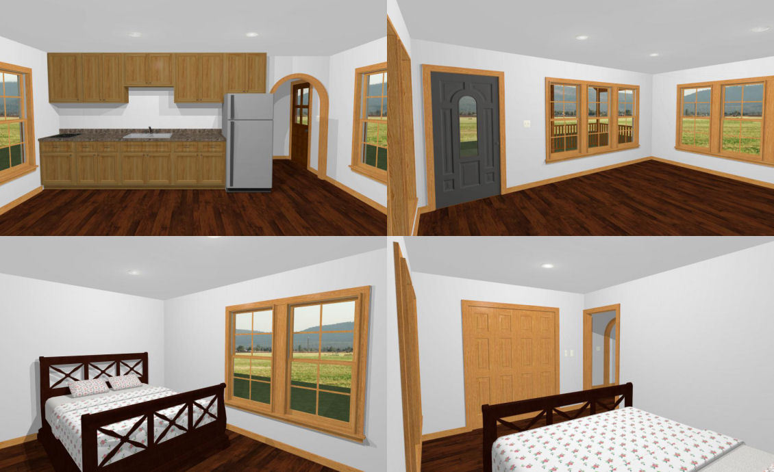 18x30 Tiny House Plans