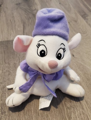 Disney The Rescuers Plush Bianca White Mouse Store Exclusive Bean Bag ...