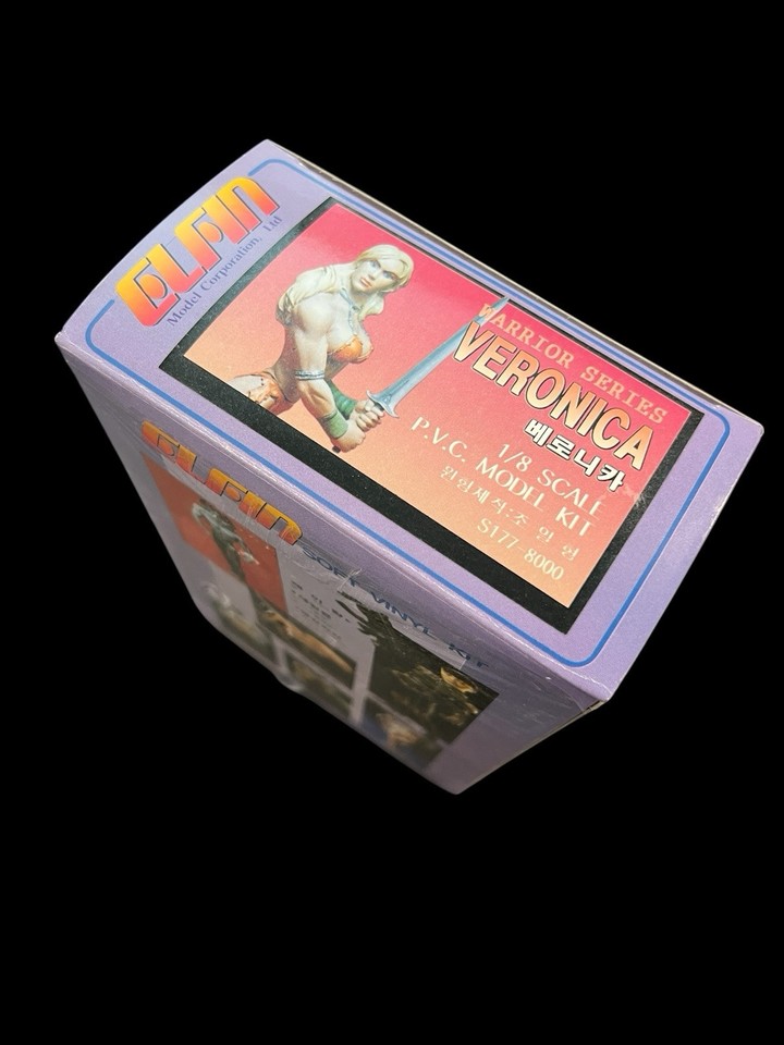 VTG ELFIN 1/8 Scale Veronica Warrior Series Plastic Model Kit Soft ...