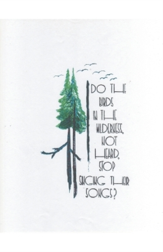 Stephen Meiner Do the Birds in the Wilderness, Not Heard (Paperback ...