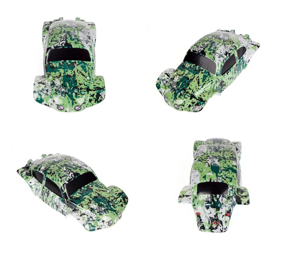 Custom Buggy Body Camouflage for Traxxas Slash 1/10 Shell Truck Car | eBay