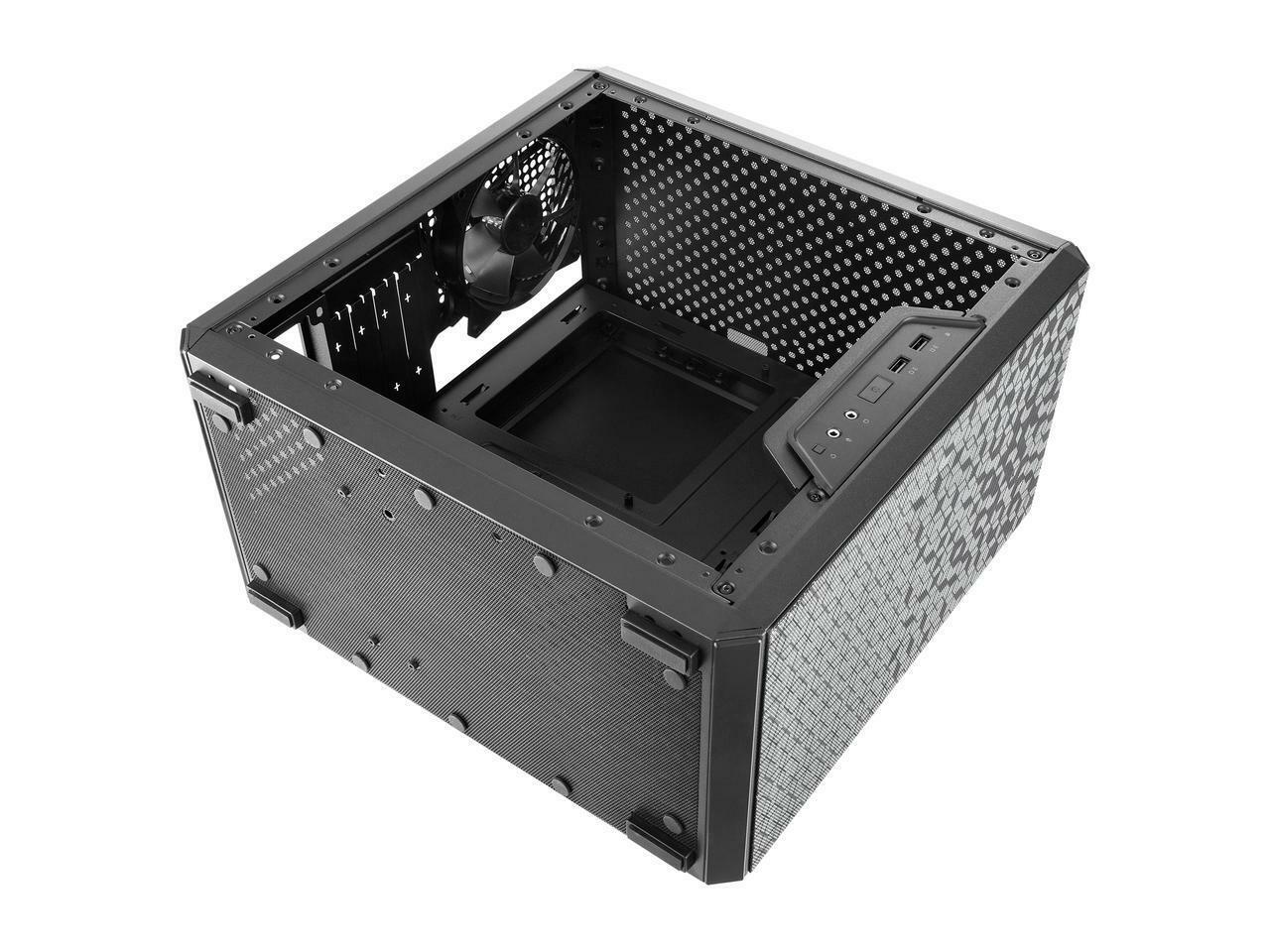 MasterBox Q300L mATX Case w/ Magnetic Design Dust Filter Transparent ...