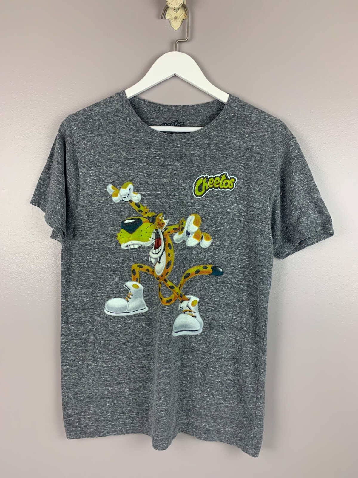 Cheetos Chester Cheetah Graphic T-Shirt Women Medium … - Gem