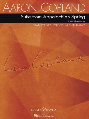 Suite from Appalachian Spring for Violin and Piano Sheet Music NEW ...