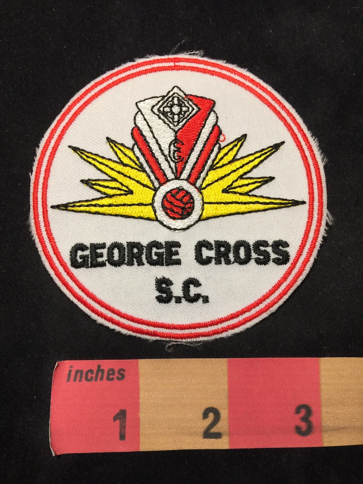 GEORGE CROSS SOCCER CLUB Patch 89NU | eBay