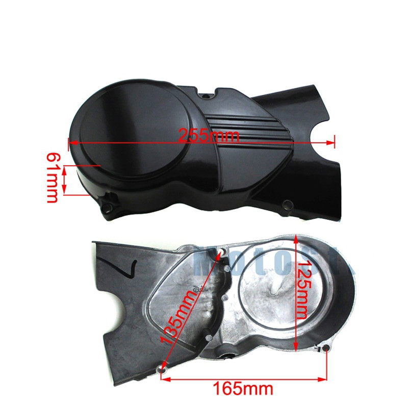 Motor Bike Side Cover TDPRO Left Side Cover Magneto Engine Cover For ...